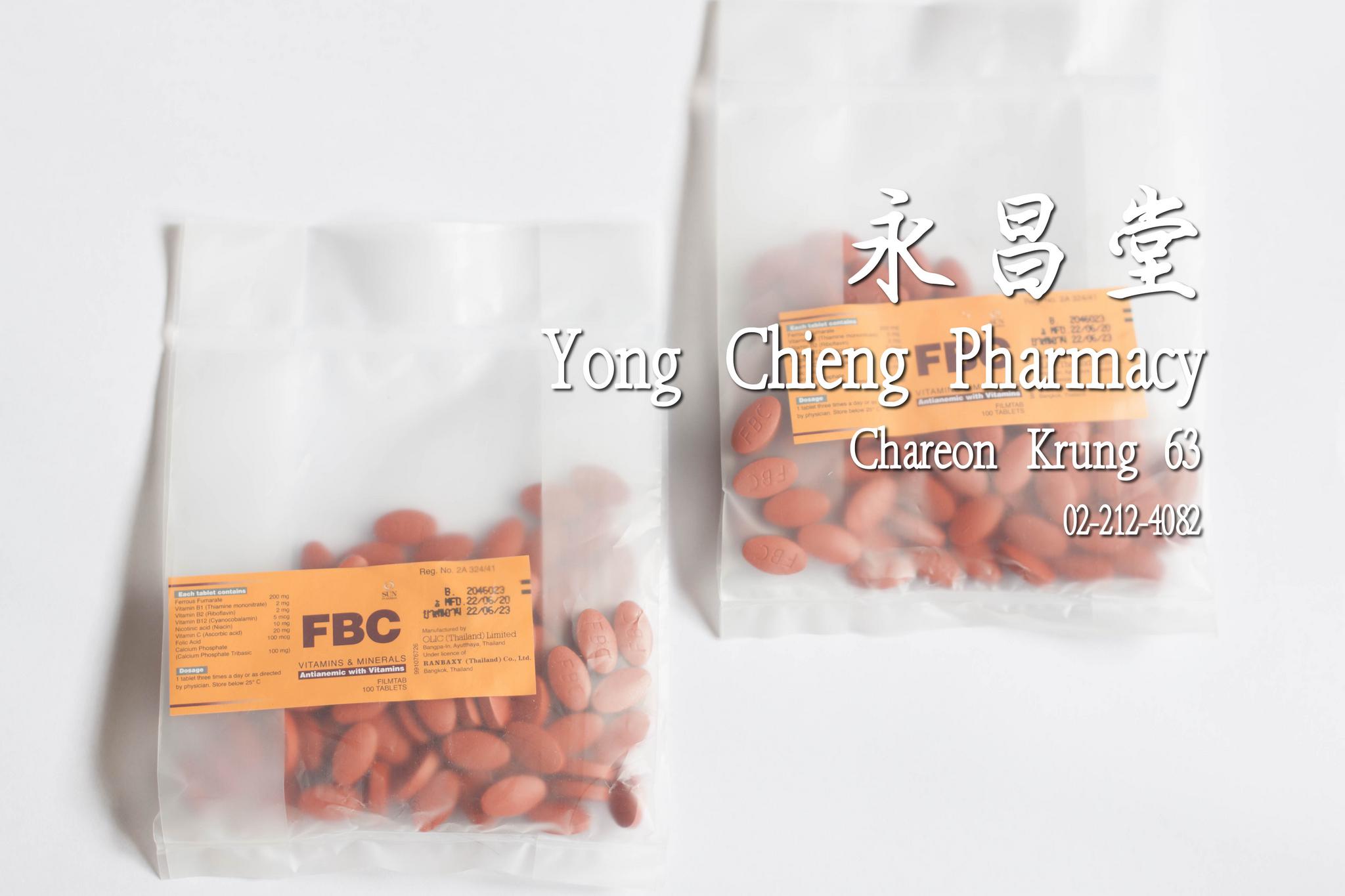 FBC Vitamins and Minerals Antianemic with Vitamins